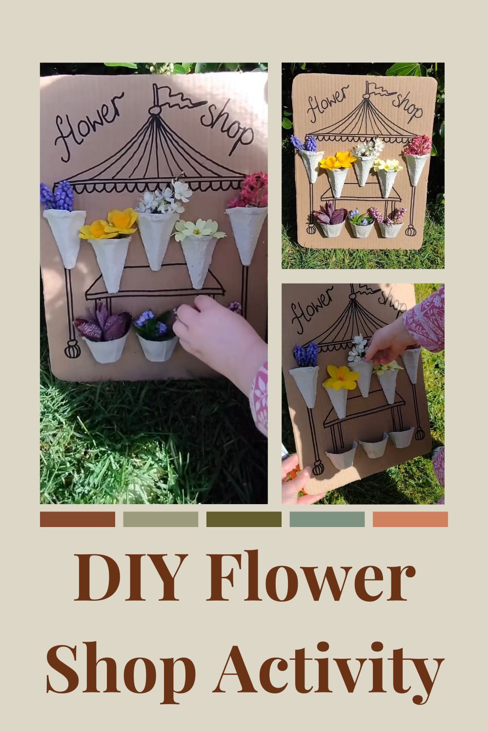 Sweetest Little DIY Flower Shop Activity For Your Toddler - Mama ...